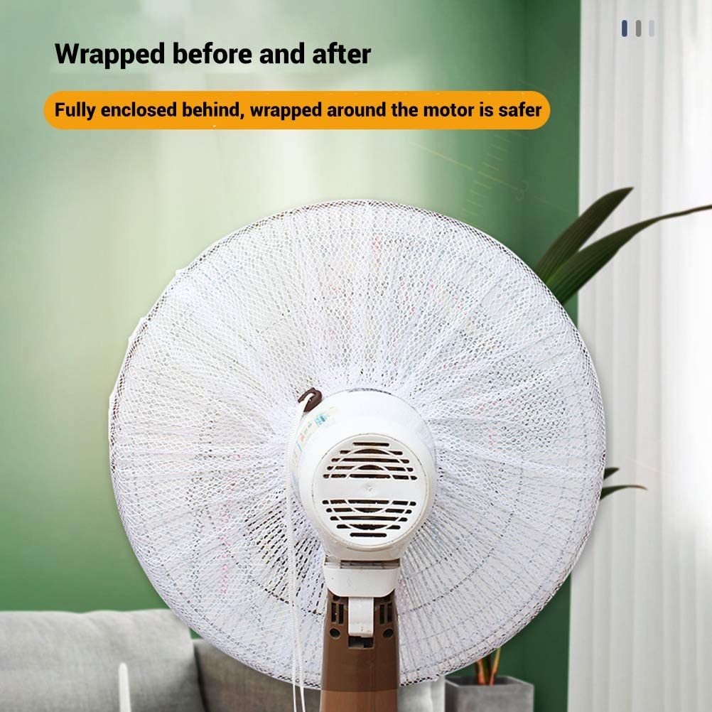 GoPanda 16inch Electric Fan Mesh Cover Baby Finger Safety Adjustable ...
