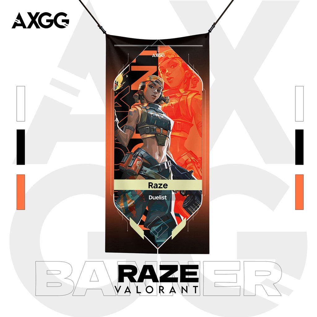AXGG Valorant - Gaming Cloth Banner | Shopee Philippines