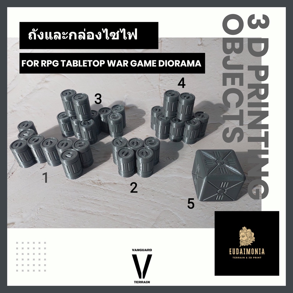 Tank And Fire Box Model For table top war game diorama | Shopee Philippines