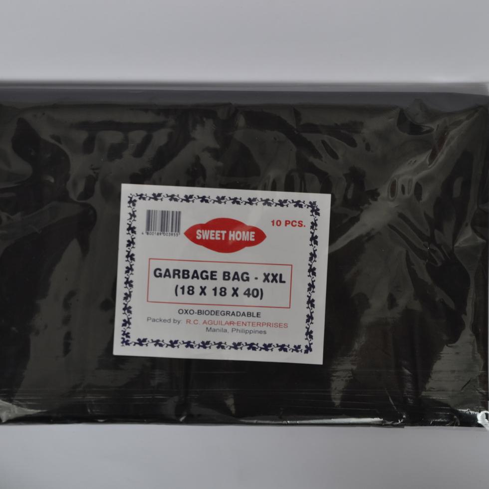 Sweet Home Garbage Bag 10s Black Xxl | Shopee Philippines