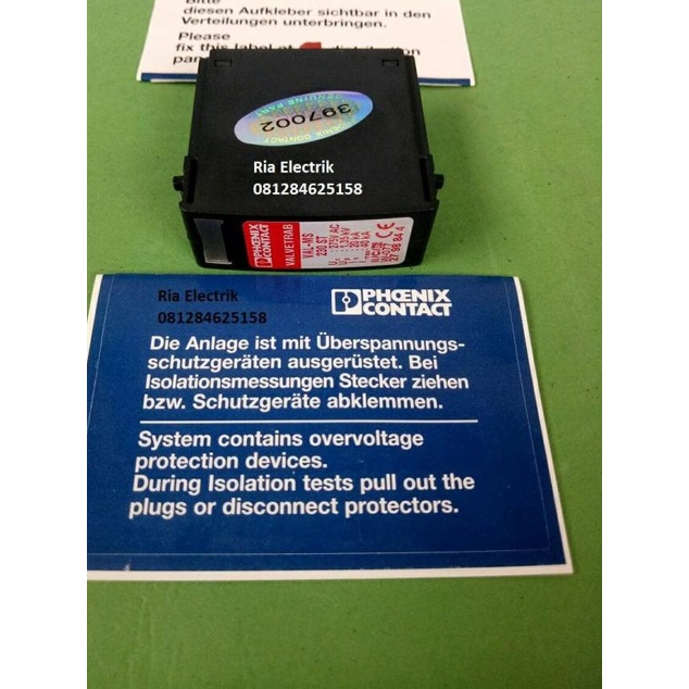 MATA Phoenix contact VAL-MS 230 ST 275V ORIGINAL Surge arrester Eye ...