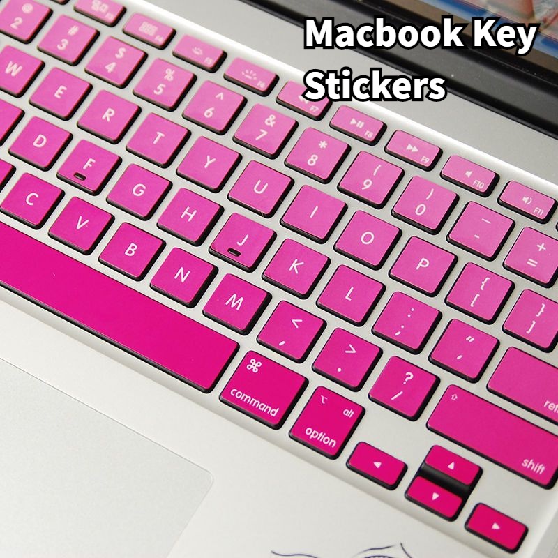 Gradient Color Keyboard Protective Film for MacBook Air Pro 11 12 13 15 ...