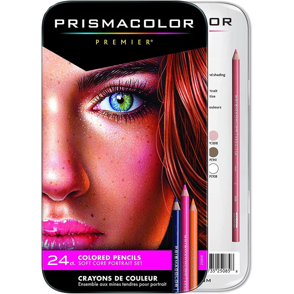 Prismacolor Portrait 24 Premier Colored Pencils | Art Supplies for ...
