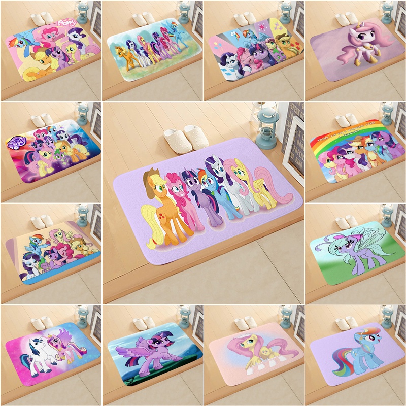 My Little Pony Cute Cartoon Children Birthday Gift Floor Mat Print ...