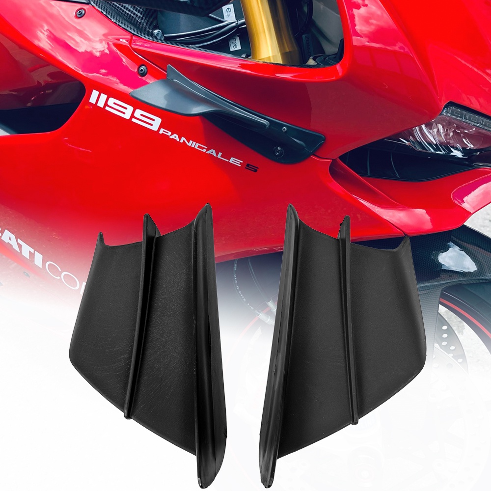 LJBKOALL Motorcycle Winglet Aerodynamic Wing Kit Spoiler Fairing For ...