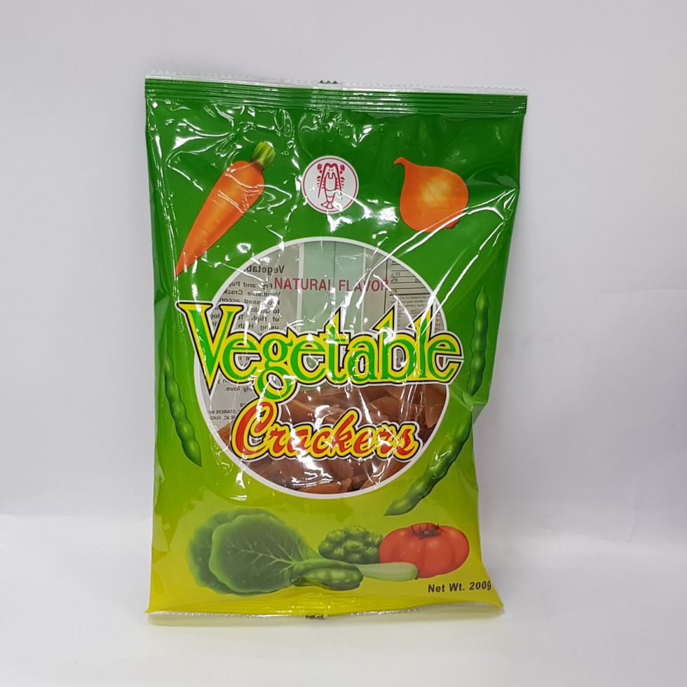 Fry & Pop Vegetable Crackers Natural 200g | Shopee Philippines