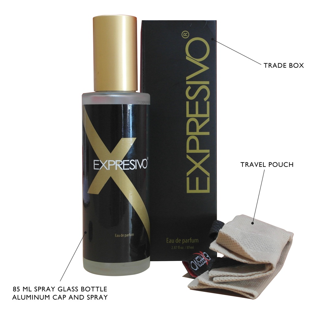 Eau De Parfum for Men Expresivo M01-M03 85ml | Shopee Philippines