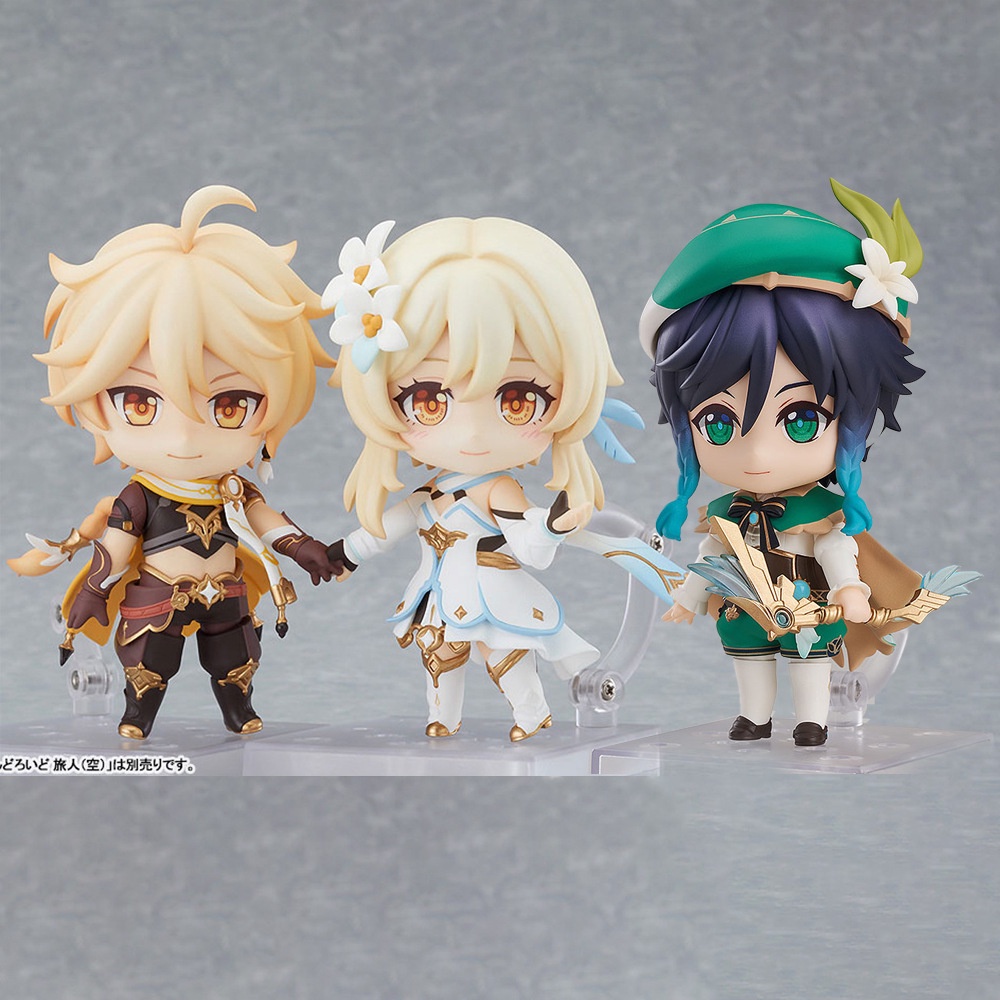 Nendoroid Genshin Impact Traveler #1717 (Aether) #1718 (Lumine) Action ...