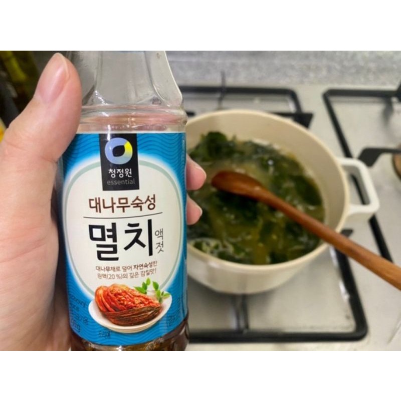 Korean FISH SAUCE 500G / MYEOLCHI / ANCHOVY SAUCE / KIMCHI MAKING SAUCE ...