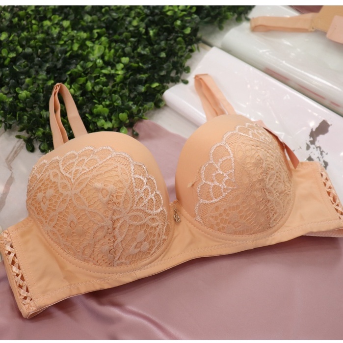 Isabelle Q Super Push-up LH-6001 Plus Size CUP C Bra with side Lace ...