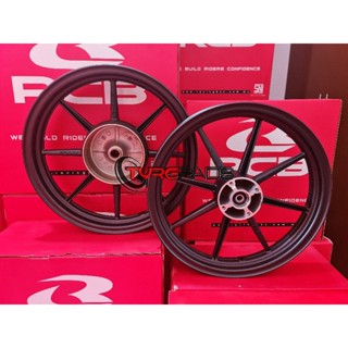 RCB Mags - RB8 Mio Sporty 1.85f 2.15r x 14" - White/Matte Grey/Gold ...