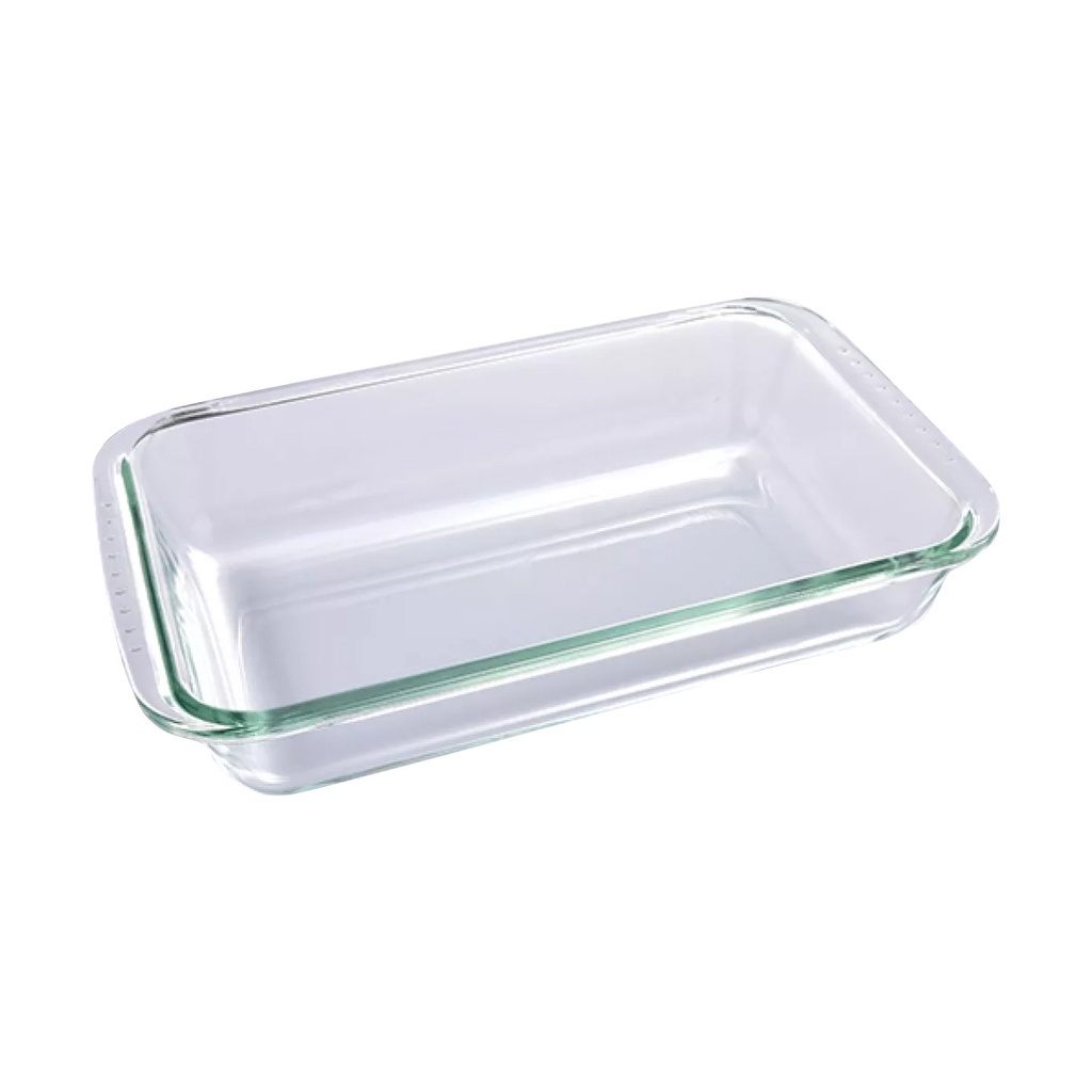 Eurochef Borosilicate Glass Rectangular Baking Tray Casserole Dish w ...