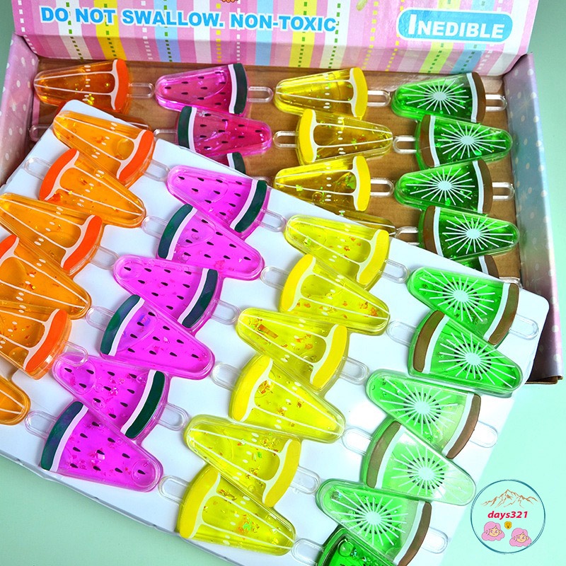 SLIME FRUIT ICE CREAM small SLAM toy with unique and impressive squishy ...