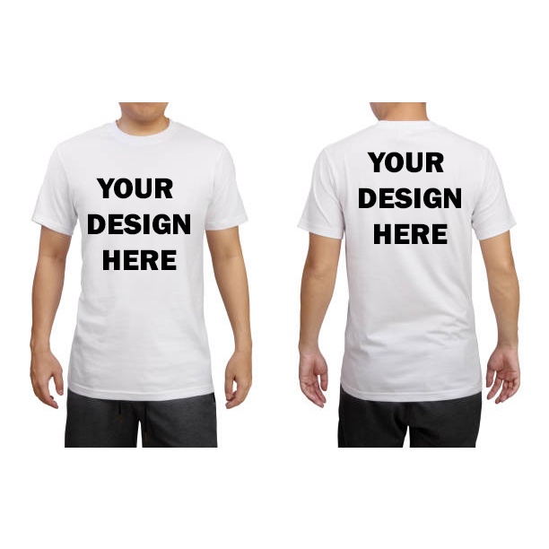 Customized Your Own Shirt / Customized Shirt Back and Front Design A4 ...