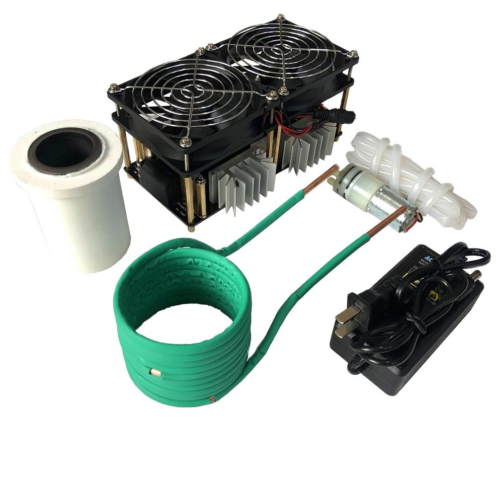 2500w Zvs Induction Heater Induction Heating Pcb Board High Frequency Heating Machine Melted ...