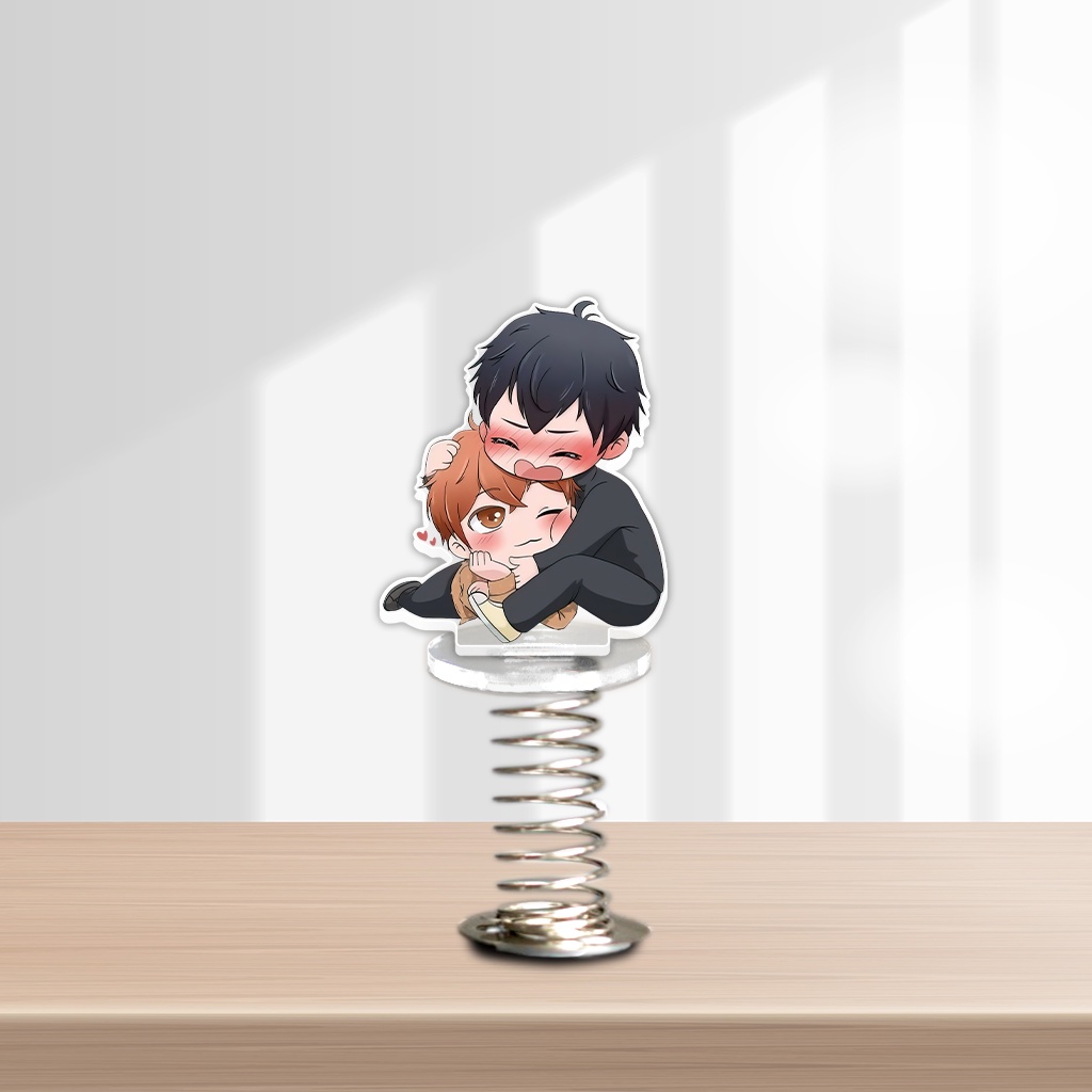XO Arcrylic Plastic mica Spring Standee Printed With anime Characters ...