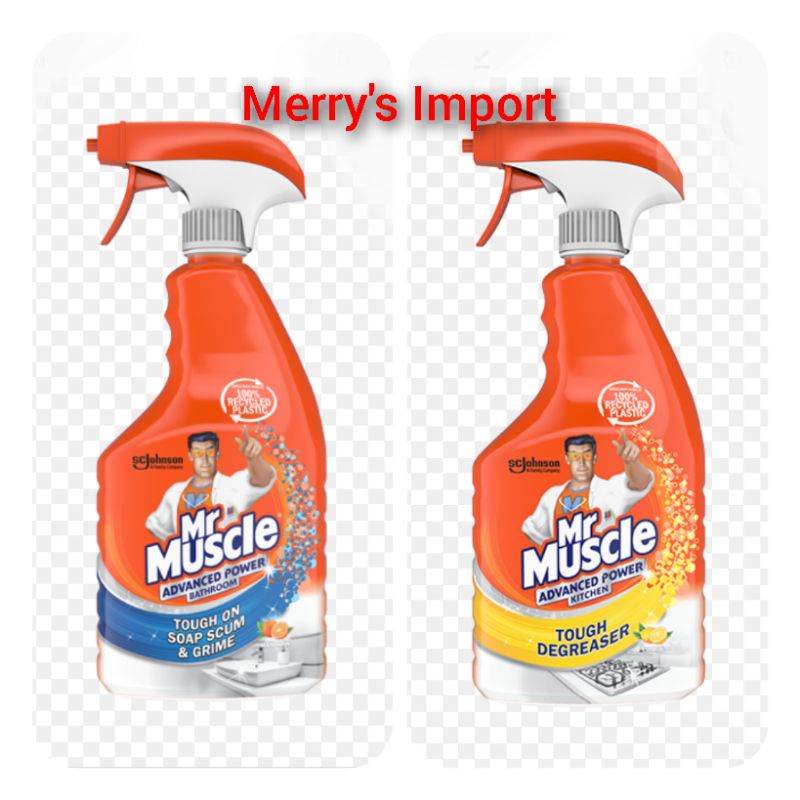 Mr. Muscle Advance Power Bathroom /Kitchen Cleaner(750ml) | Shopee ...