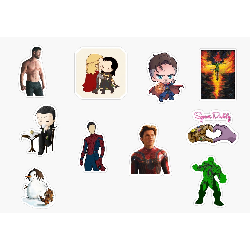 Marvel Cinematic Universe MCU AVENGERS VINYL LAMINTAED HIGH QUALITY ...