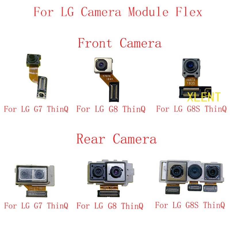 Back Rear Front Camera Flex Cable For LG G7 ThinQ G8 ThinQ G8S ThinQ ...