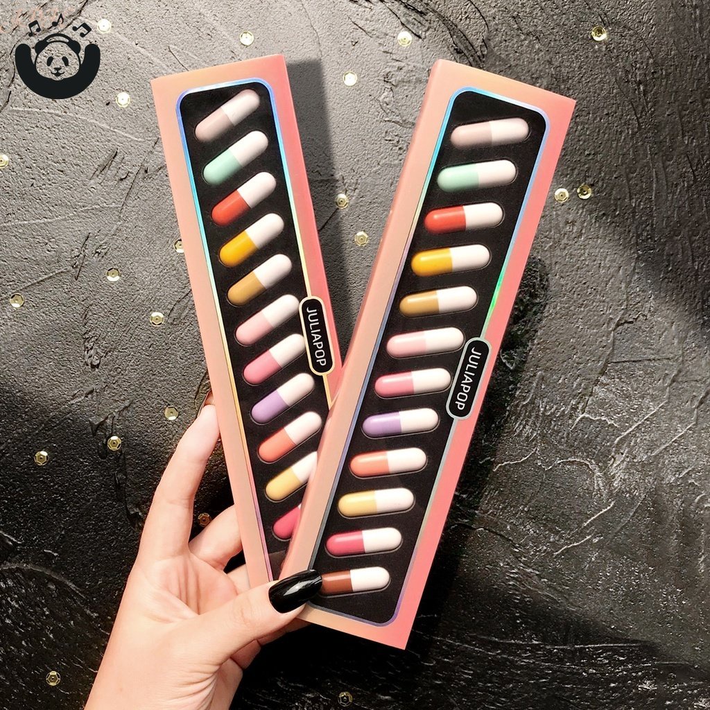 12PCS Long Lasting Colorful Capsule Lipgloss Matte Lipstick Portable ...