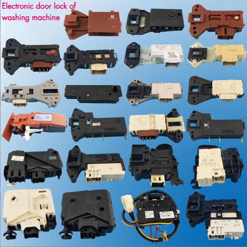 Original drum washing machine, door lock, electronic door lock, micro delay door switch, washing ...