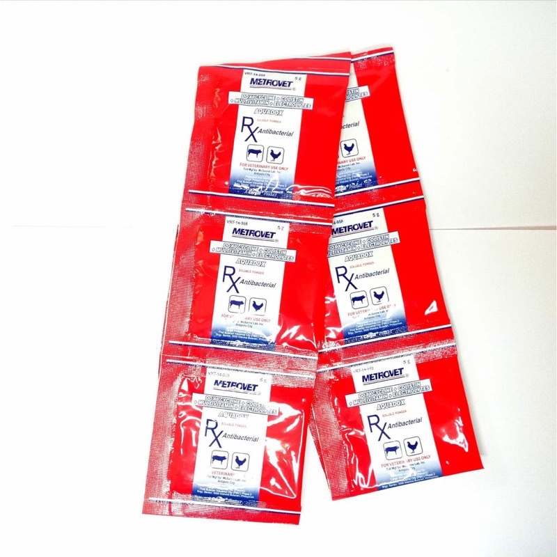 12sachets Metrovet Aquadox Soluble Powder for Pigs: Baboy: Manok ...