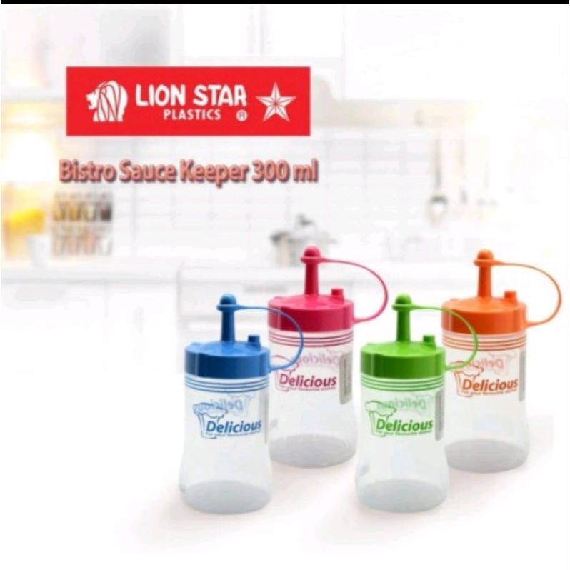 Lion Star Bistro Sauce Keeper TS-49 300ml Sauce Bottle | Shopee Philippines