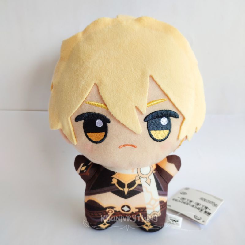 (21cm) Genshin Impact - Aether & Lumine Large Chibigurumi Plush ...