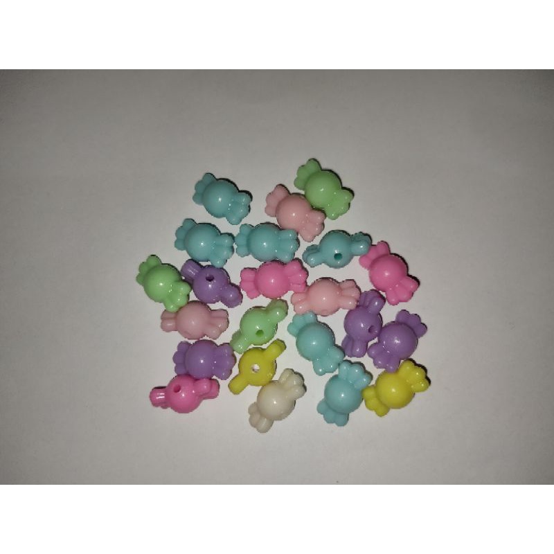 Assorted Color Candy Design Beads (50pcs) | Shopee Philippines