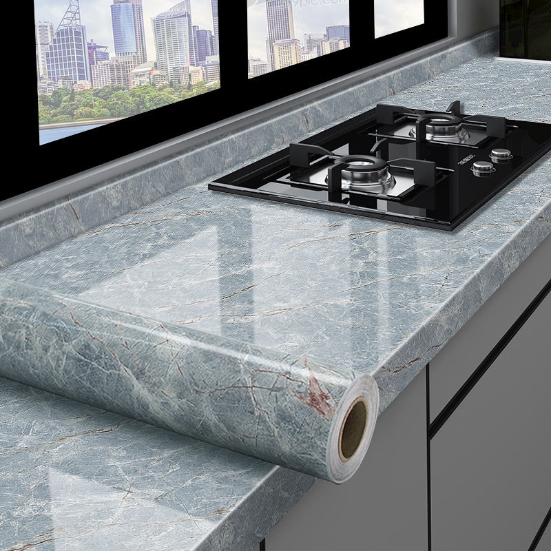 Kitchen Oil-Proof Sticker Cabinet Stove Surface Door Waterproof High ...