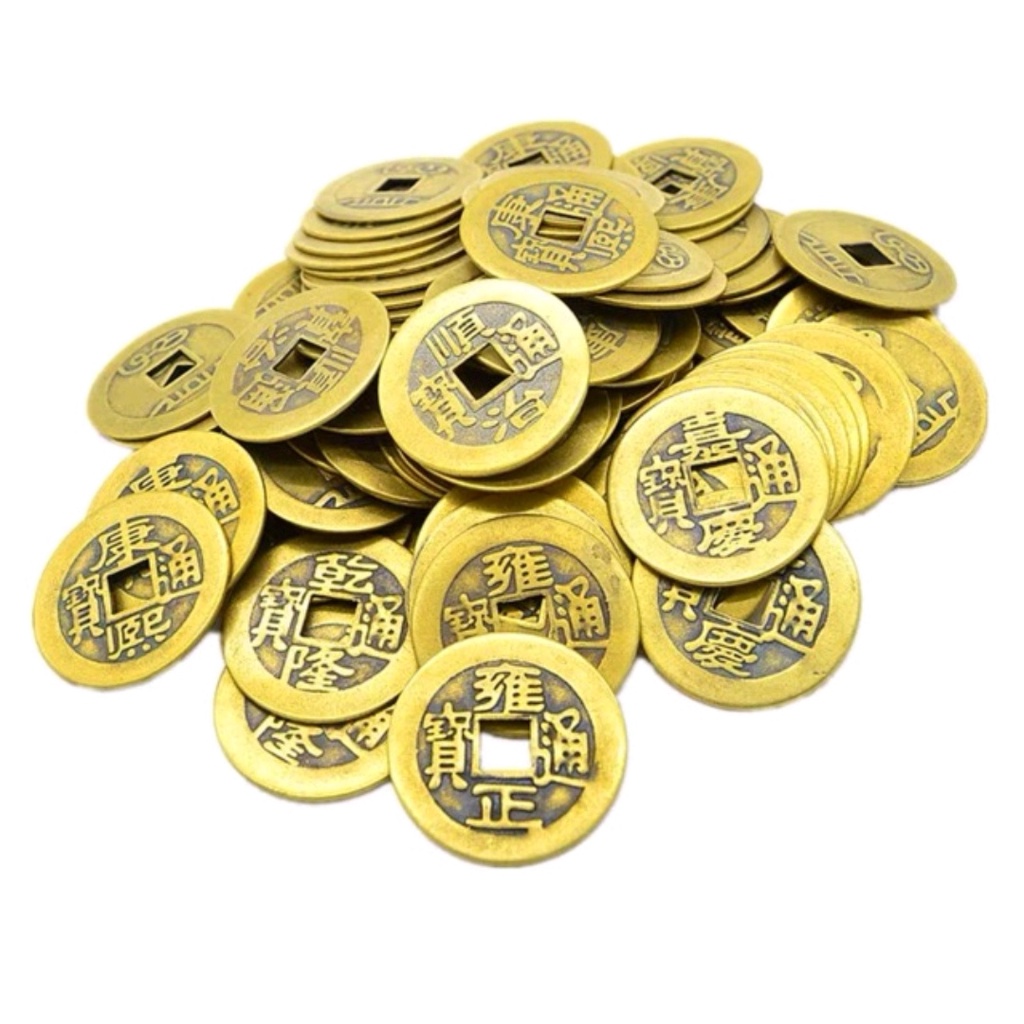 Feng shui Chinese Lucky Coins for wealth (quality:Metal) 268 | Shopee ...