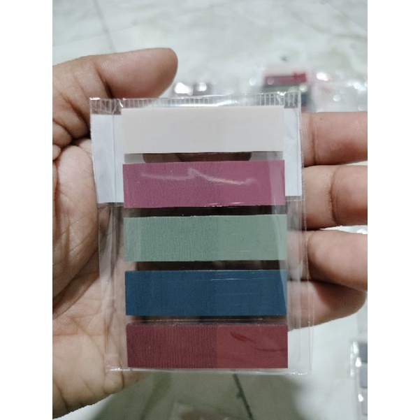 100 Sheets Writable PET Label Sticker Classification Index | Shopee ...