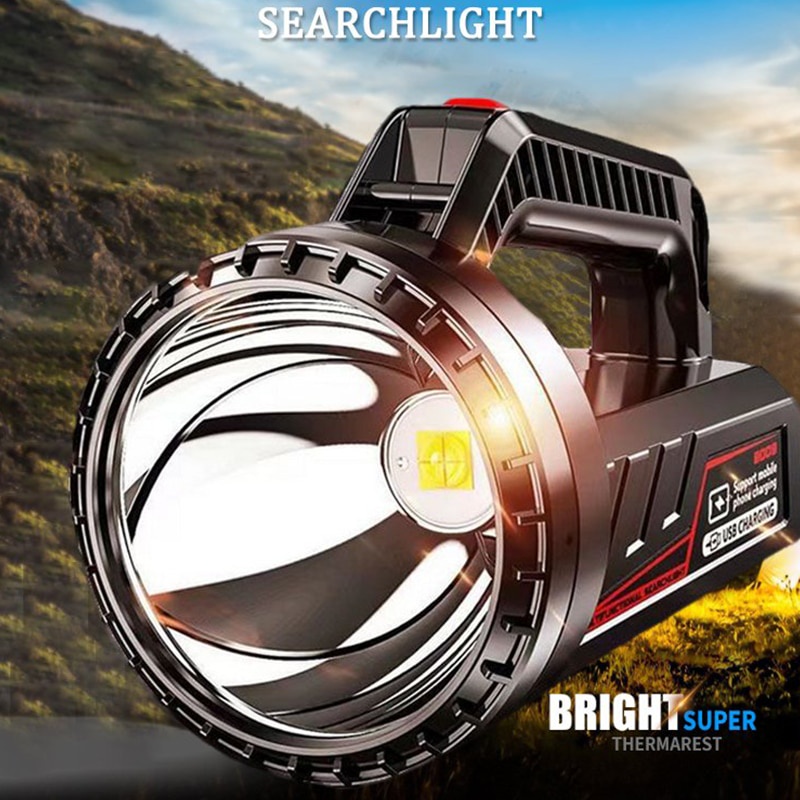 Flashlight rechargeable heavyduty original Strong Light long range ...