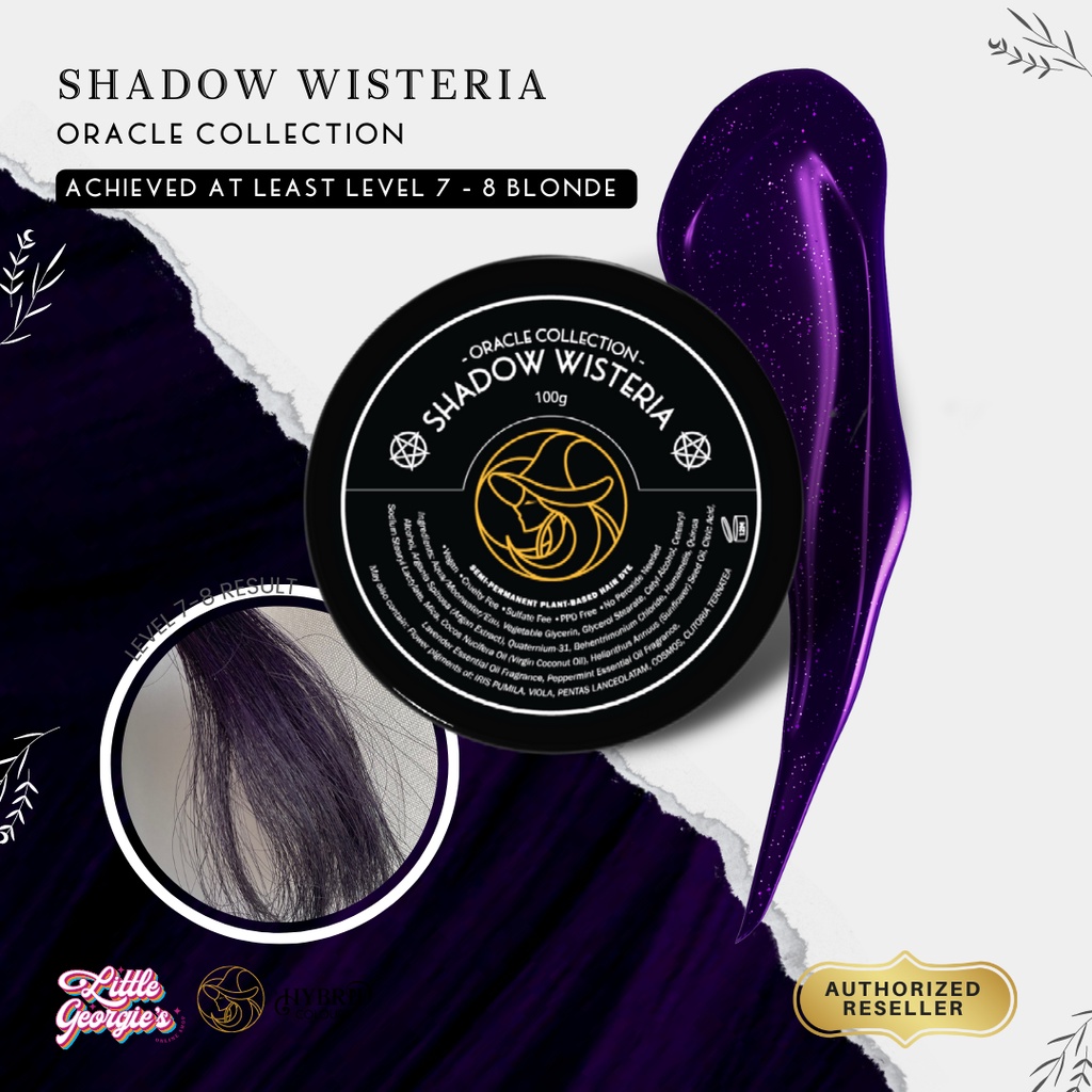 Hybrid Colours Oracle Collection Hair Dye 100g - SHADOW WISTERIA ...