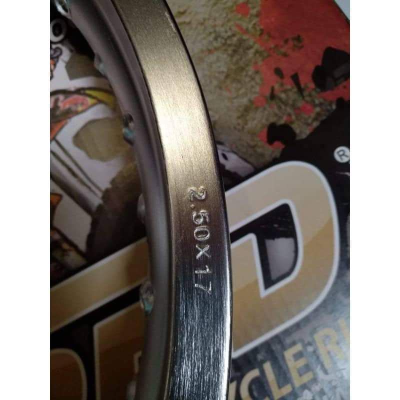 Rims 2.50-17 silver 36holes (SPD RACING) | Shopee Philippines