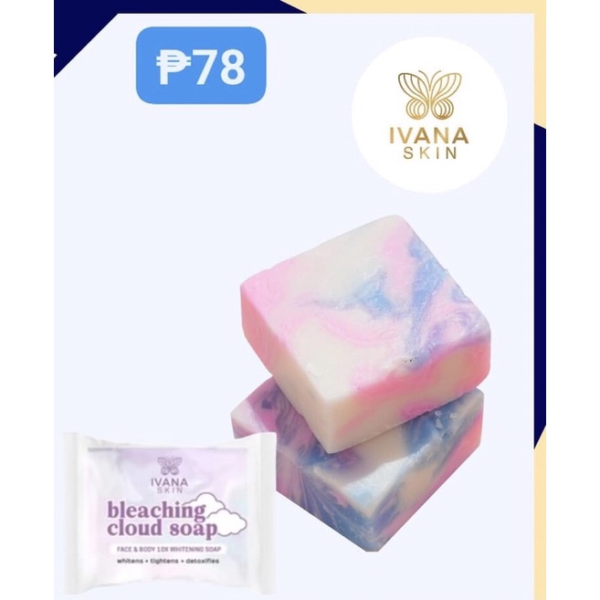 ivana skin Bleaching Cloud Soap | Shopee Philippines