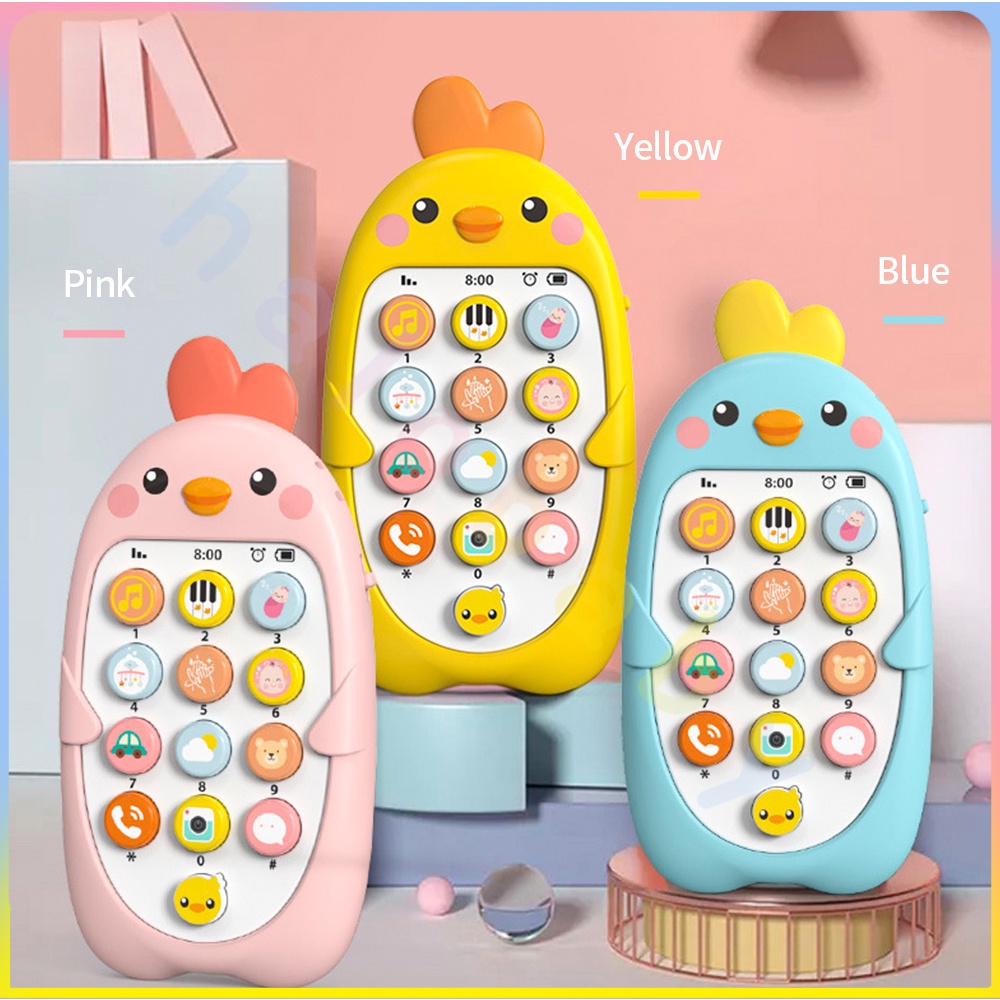 【COD】Baby Toys Phone For Learning And Playing Baby Educational Toys For ...