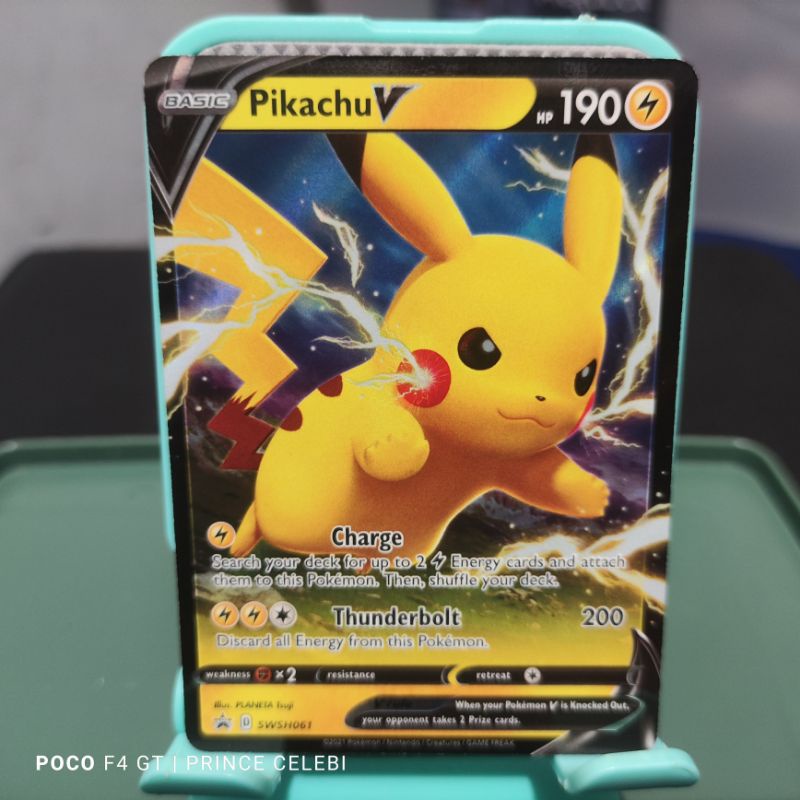 Pokemon TCG - Pikachu V | Shopee Philippines