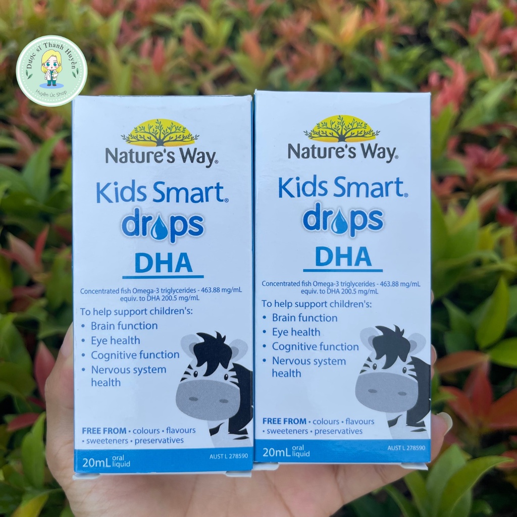 DHA Kids Smart Nature's Way Omega3 DHA supplement drops in liquid form ...