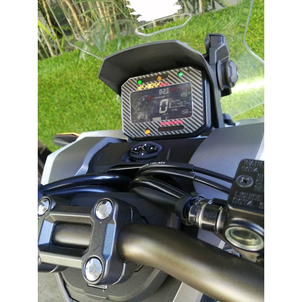 HONDA ADV 160 Panel Gauge Screen Protector Film / Acrylic Carbon ...