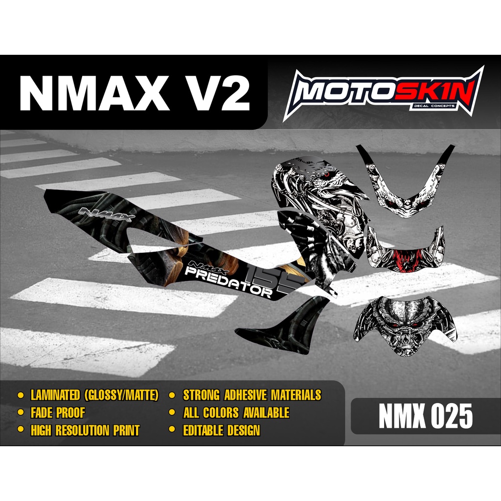 Yamaha Nmax Version 2 Full Decals | Shopee Philippines