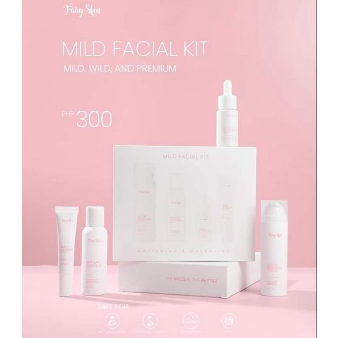 Fairy Skin Mild Facial Kit (Maintenance Set) | Shopee Philippines