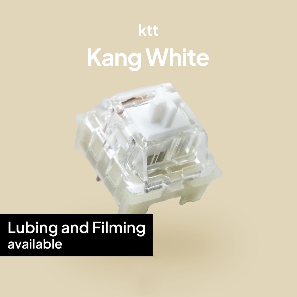 【In Stock】KTT Switches KTT Kang White Wine Red Sea Salt Peach 3Pin ...