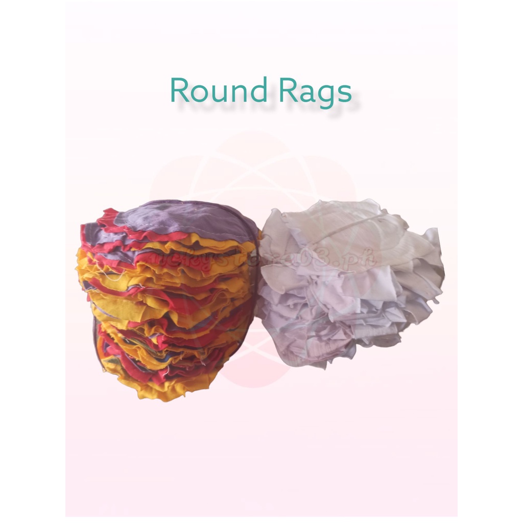 MULTIPURPOSE ROUND RUGS (BILOG NA BASAHAN) ASSORTED COLOR & WHITE SOLD ...