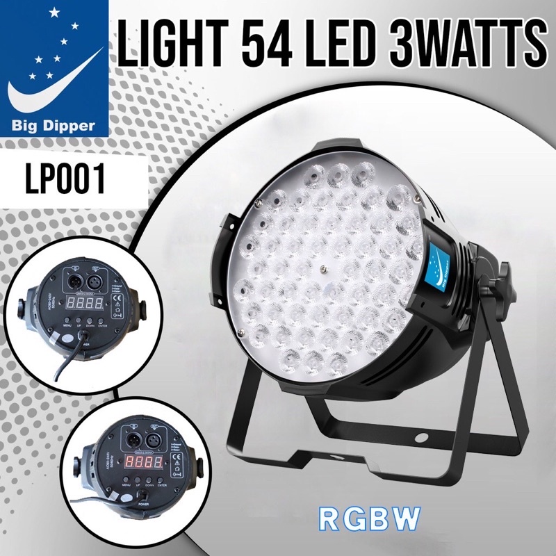 Big Dipper LP001plus Stage Lights 60 LED 3W Par Lights | Shopee Philippines