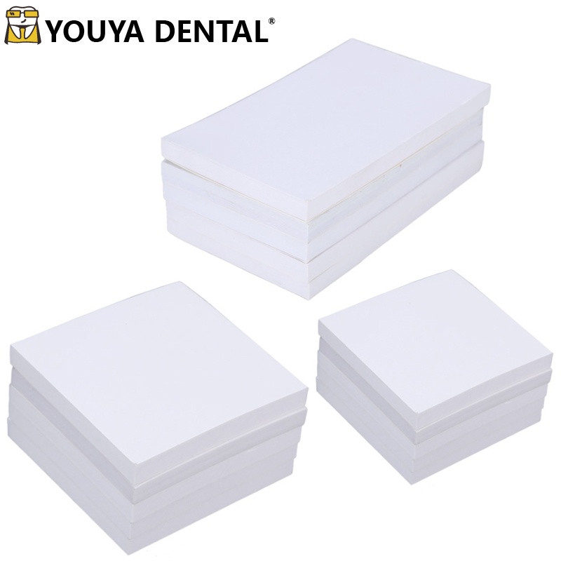 Dental Disposable Mixing Paper 50 Sheets Thickening White Cementing ...