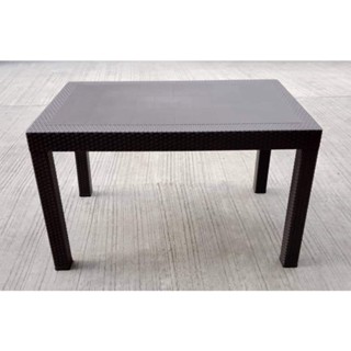 6 SEATERS DINNING TABLE RECTANGULAR RATTAN DESIGN "30x48" (TABLE ONLY) | Shopee Philippines