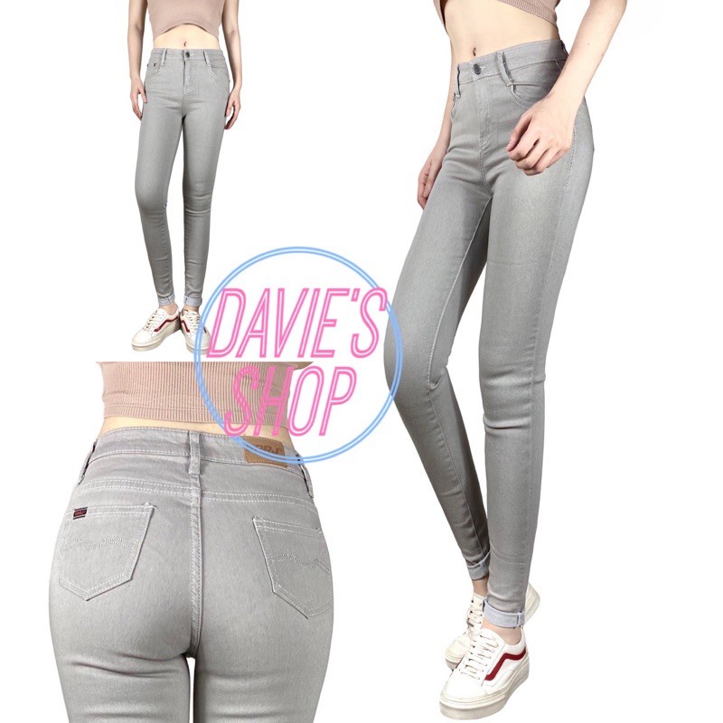 4 Colors Super Stretchable High waist Color Denim Jeans Maong Pants for ...