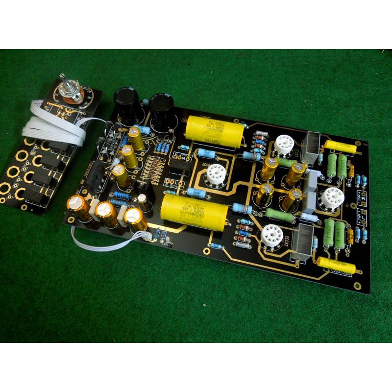Hi-Fi 12au7 12ax7 Tube Pre-Amplifier PCB Board Perfect Reference Elvis ...