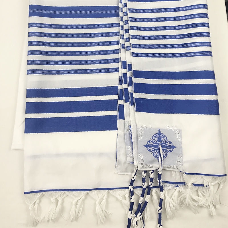 Bean Israel TALLIT Jewish Christian Prayer Scarf Shawl Large Size ...